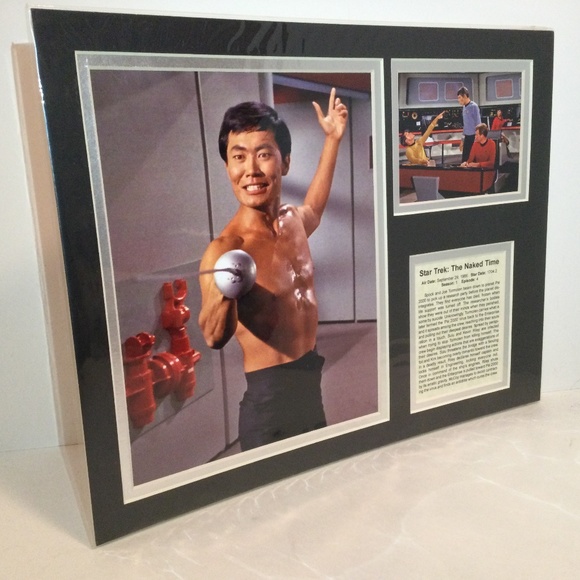 Media | Star Trek Collection Original Series Mr Sulu 11 X 14 | Poshmark